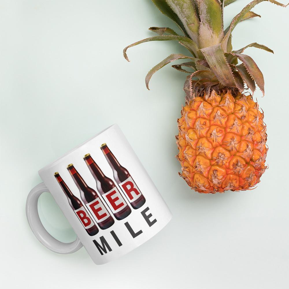 Coffee Mugs | The Beer Mile | Running and Drinking Coffee Mugs